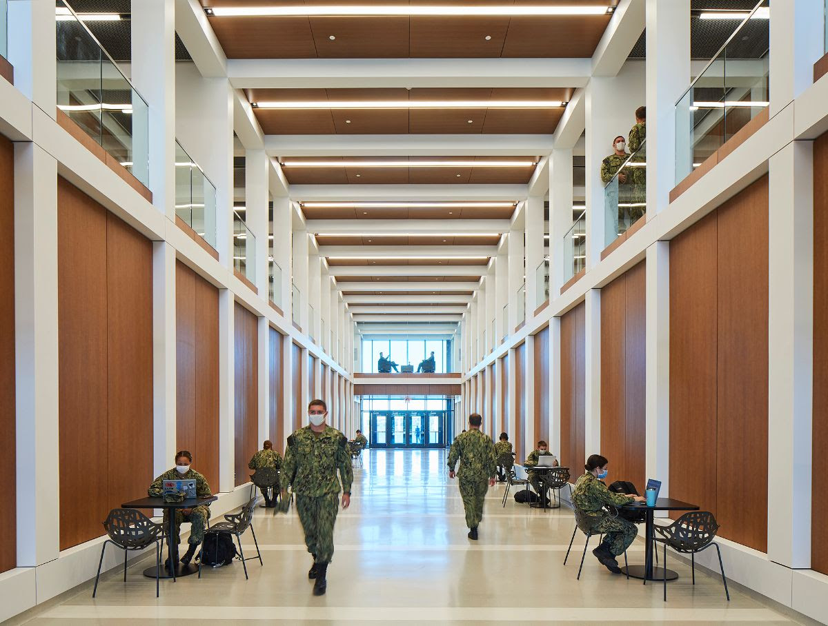 Hopper Hall AtThe United StatesNaval Academy | Monumental Stairs | Synergi Hopper Hall AtThe United StatesNaval Academy | Monumental Stairs | Synergi