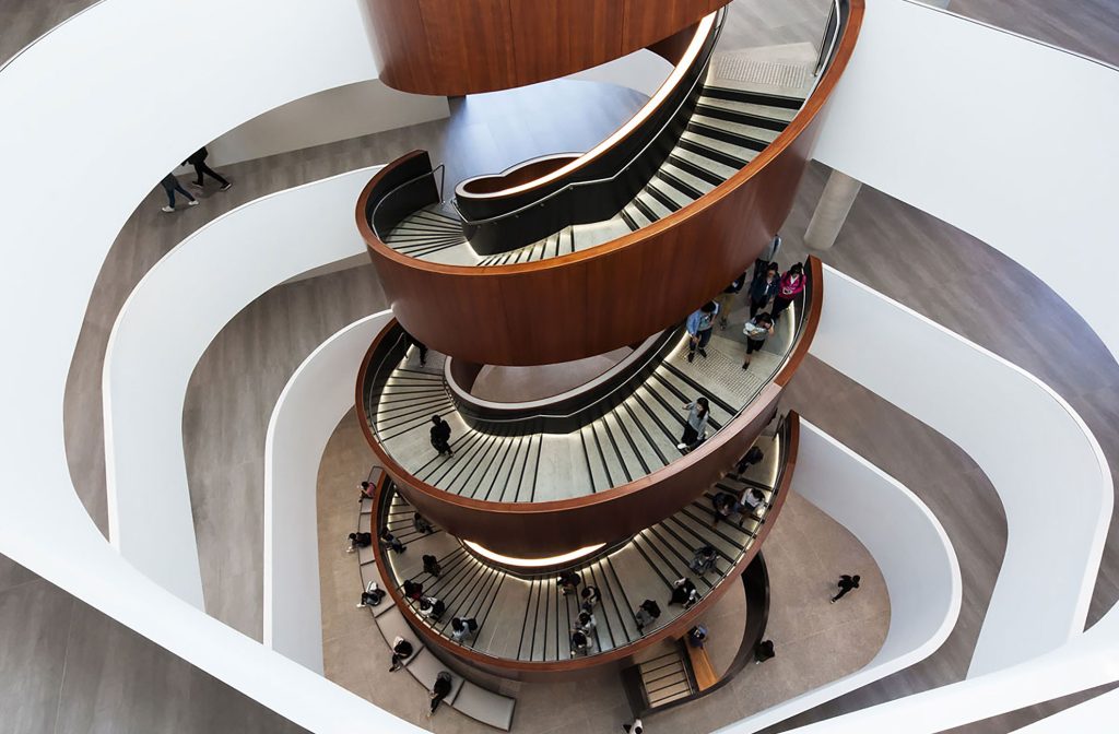 Curved Stairs: Features, Types, & Advantages | Feature Stair Series ...