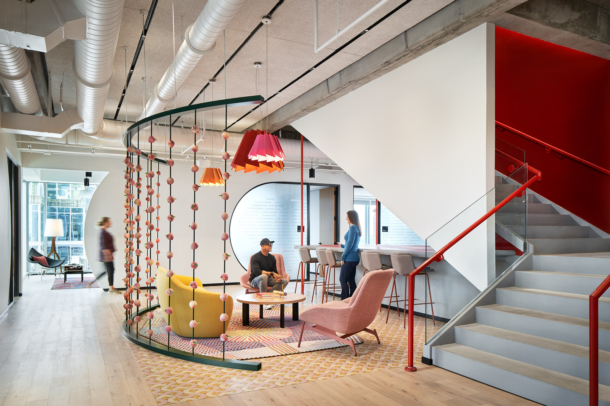 Google Atlanta Office - Atlanta, GA | Feature Stairs | Synergi