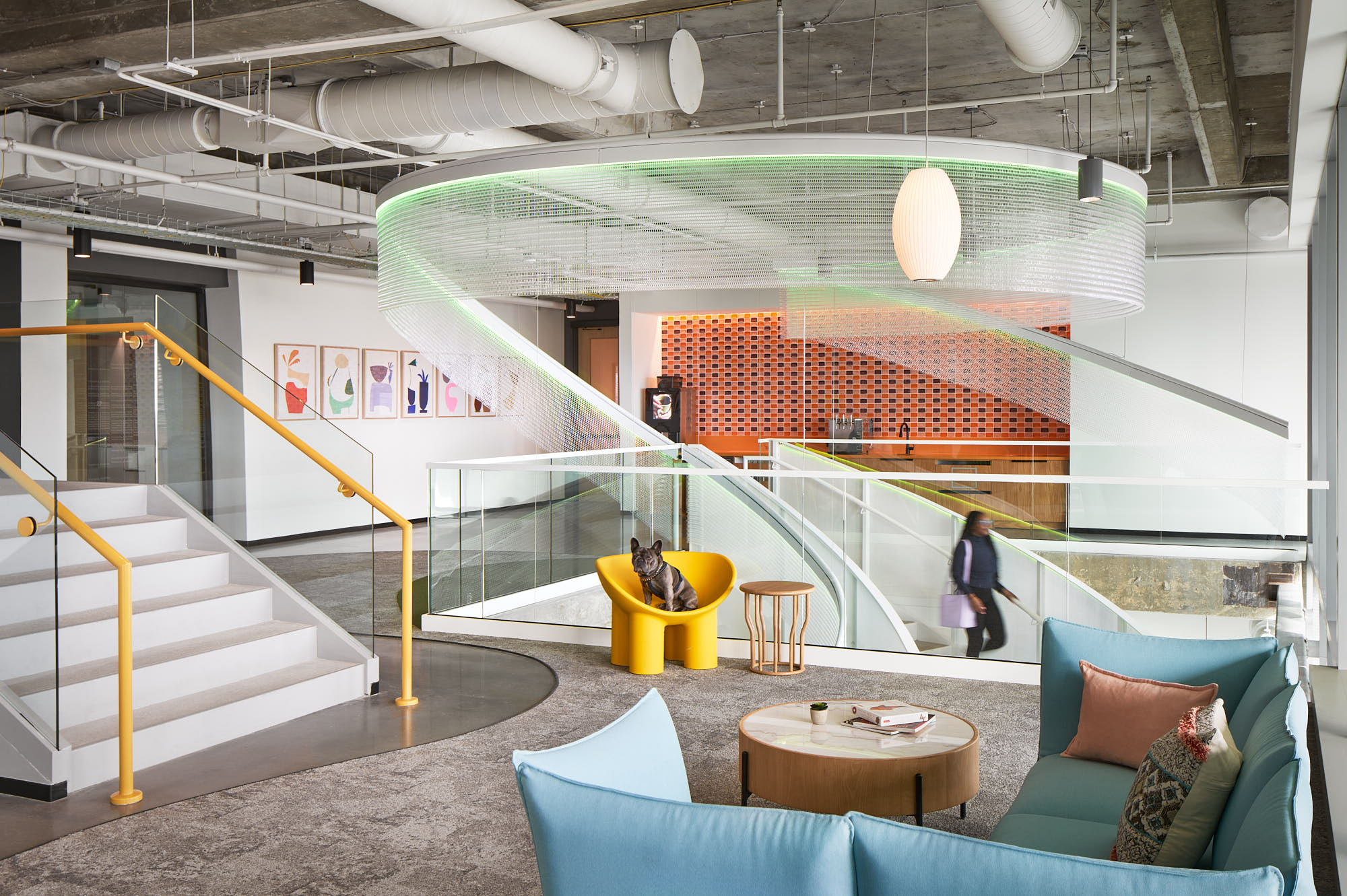 Google Atlanta Office - Atlanta, GA | Feature Stairs | Synergi