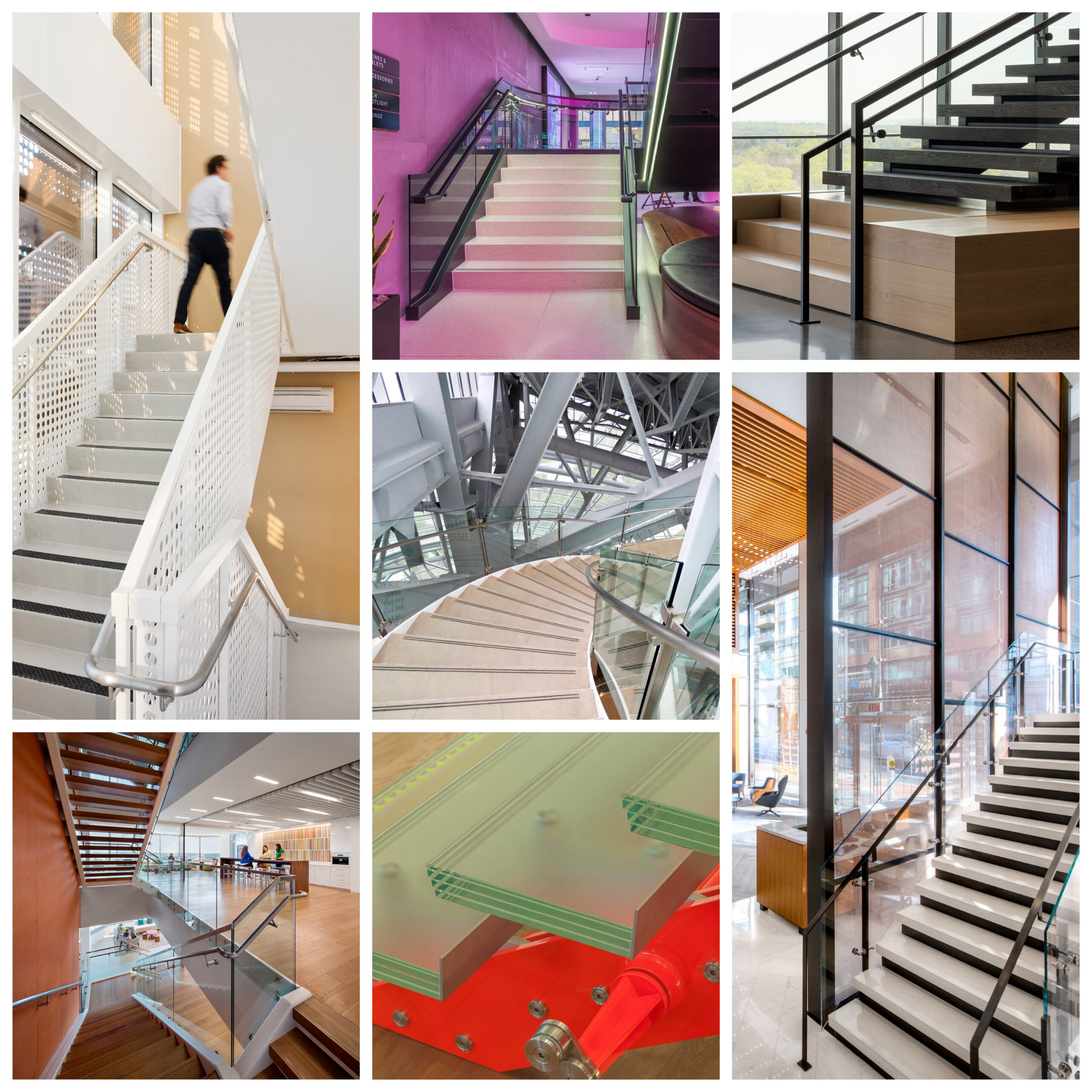 Synergi | Feature Stairs, Railings, & Windscreens