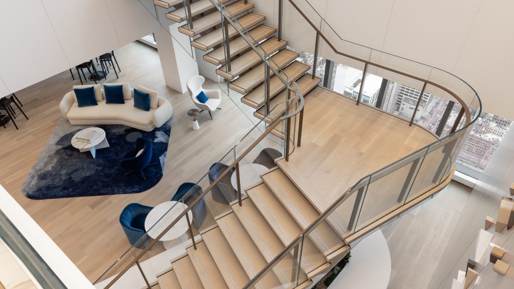 Private Equity Firm - Hudson Yards, NY | Feature Stairs | Synergi